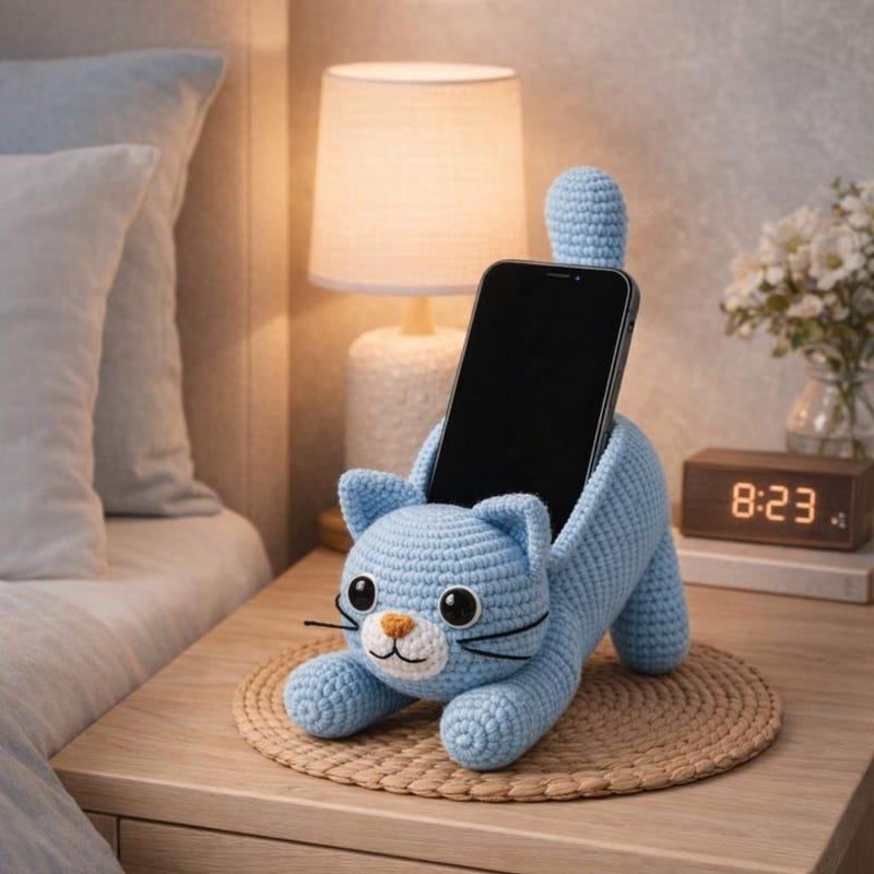 Phone Stand Plush - Etsy