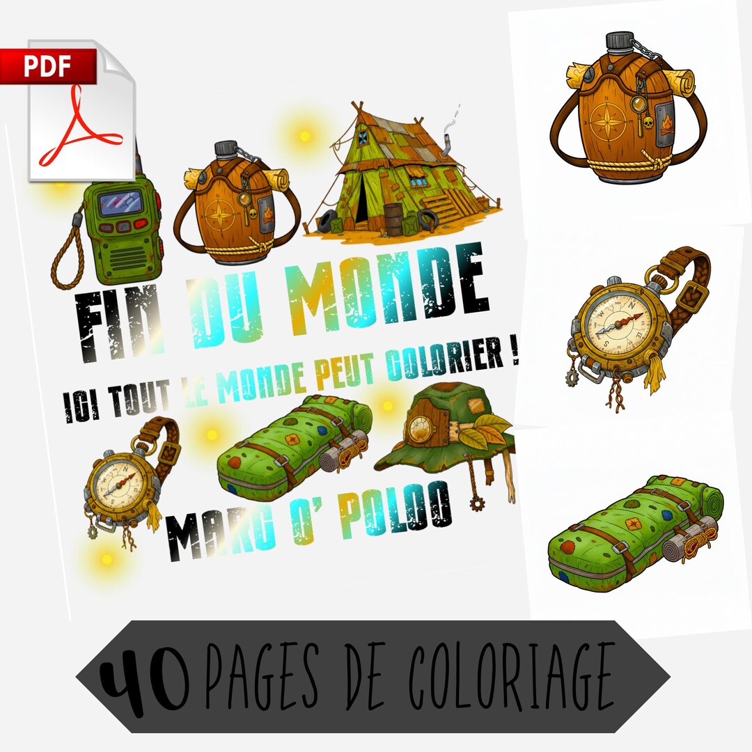 END OF THE WORLD – 40 Printable Pages – Post-apocalyptic Universe and ...