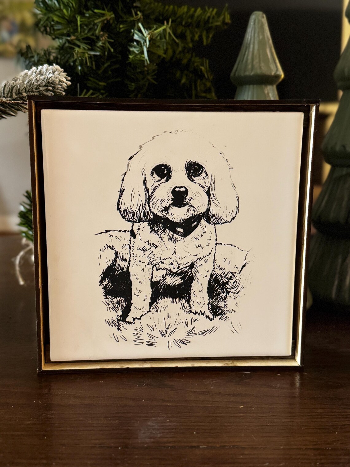 Framed Laser Engraved Portrait Tiles - Etsy