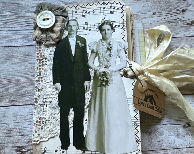 Handmade Slim Pocket Journal, Writing, Diary, Daily Journal, Vintage ...