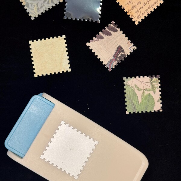 Postage Paper Punch - Etsy