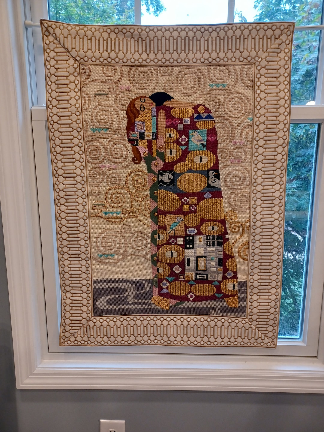 Wall Hanging Needlepoint Finishing Service: Wall Hanging With Corded ...