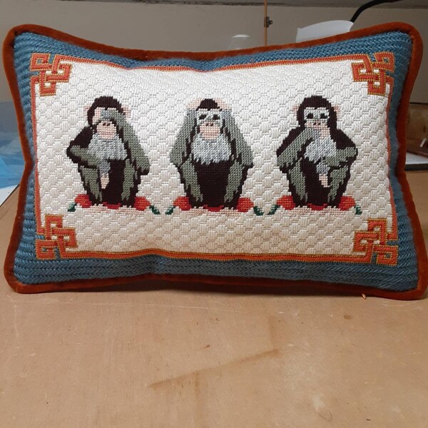 Needlepoint Pillow - Etsy