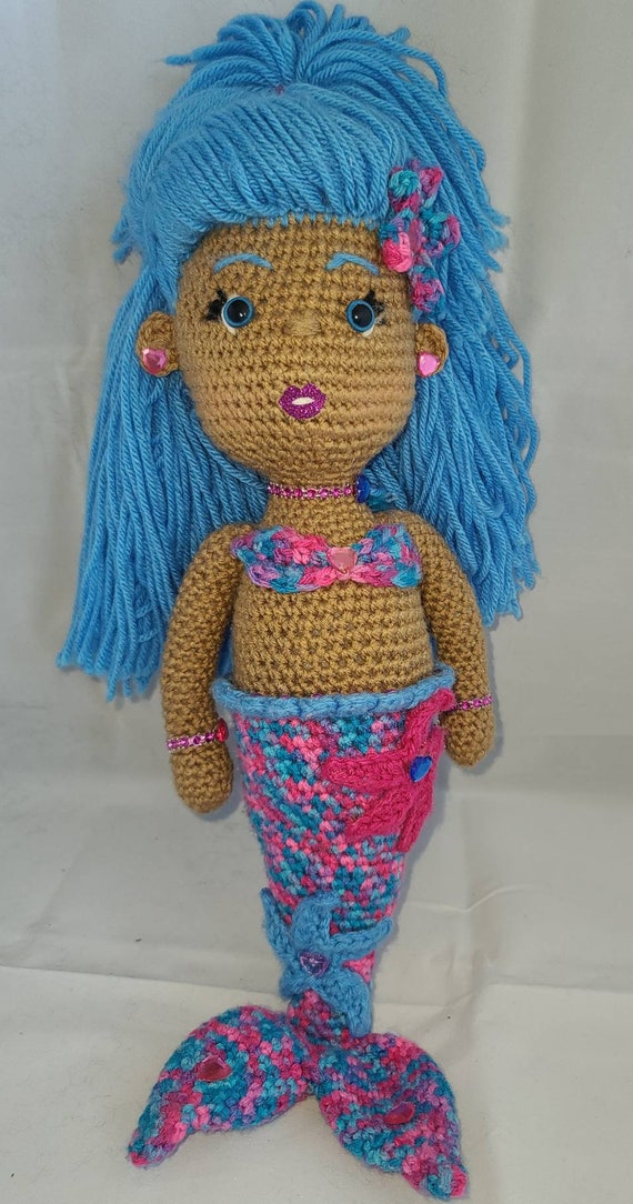 Princess of the Sea Mermaid Doll Custom Handmade | Etsy