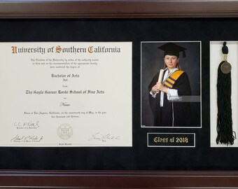 Handmade Diploma Frame for Diploma Size 8 1/2 X 11 | Etsy