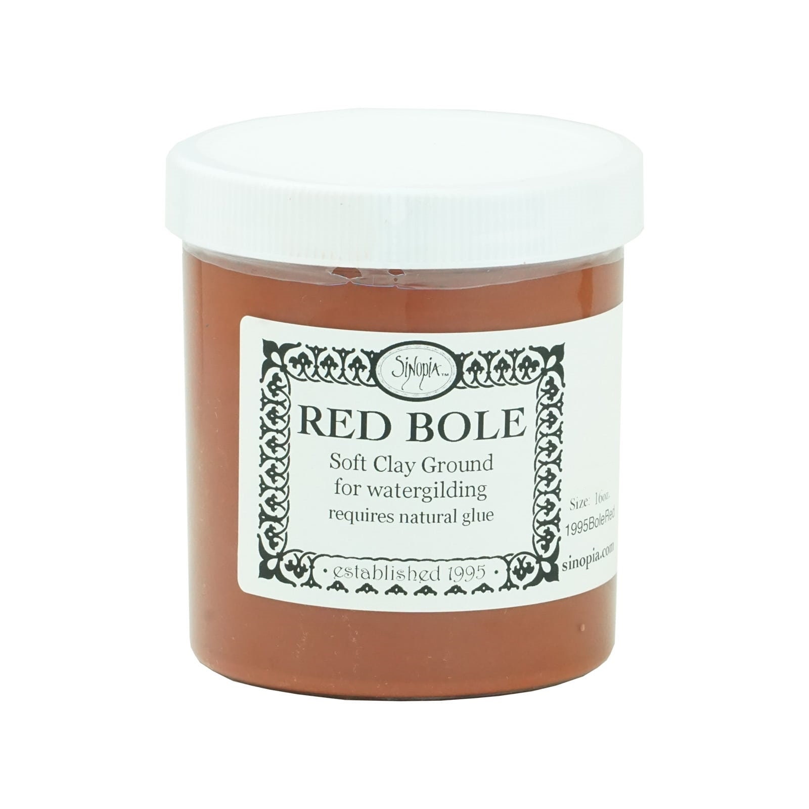 L.A. GOLD LEAF Sinopia Red Clay Bole 4 Oz or 16 Oz | Etsy