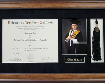 Handmade Diploma Frame for Diploma Size 8 1/2 X 11 | Etsy