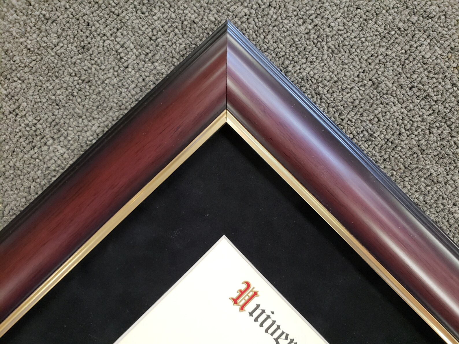 Handmade Diploma Frame for College Diploma Size 8 1/2 X | Etsy