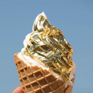 L.A. Gold Leaf: 23K Gold Leaf Sheets (for Baking or Cosmetics) - Etsy