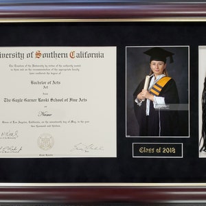 Handmade Diploma Frame For College Diploma Size 8 1/2 x | Etsy