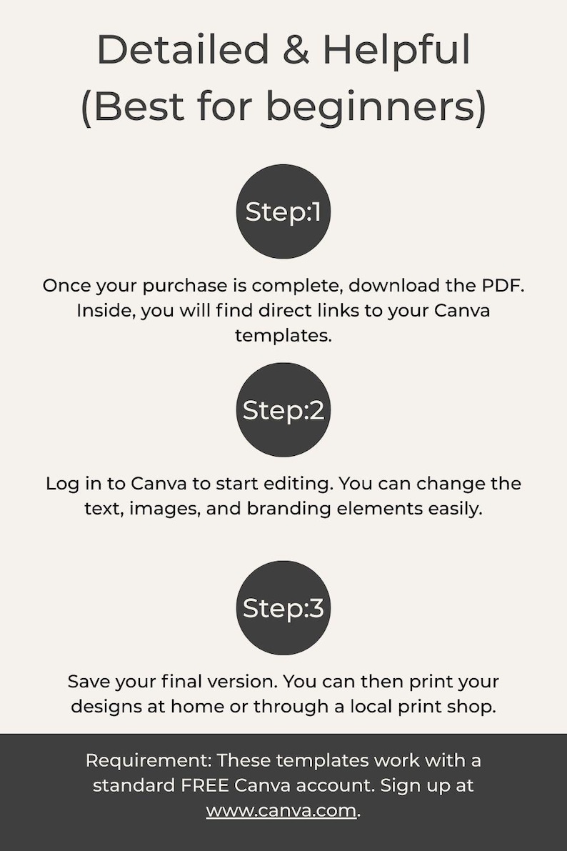 Minimal Brand Guidelines Template | Canva Editable Branding Kit - Etsy
