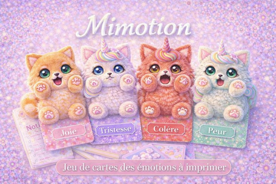 Emotions Miming Game for Children Ages 3-6 – Printable PDF Emotions ...