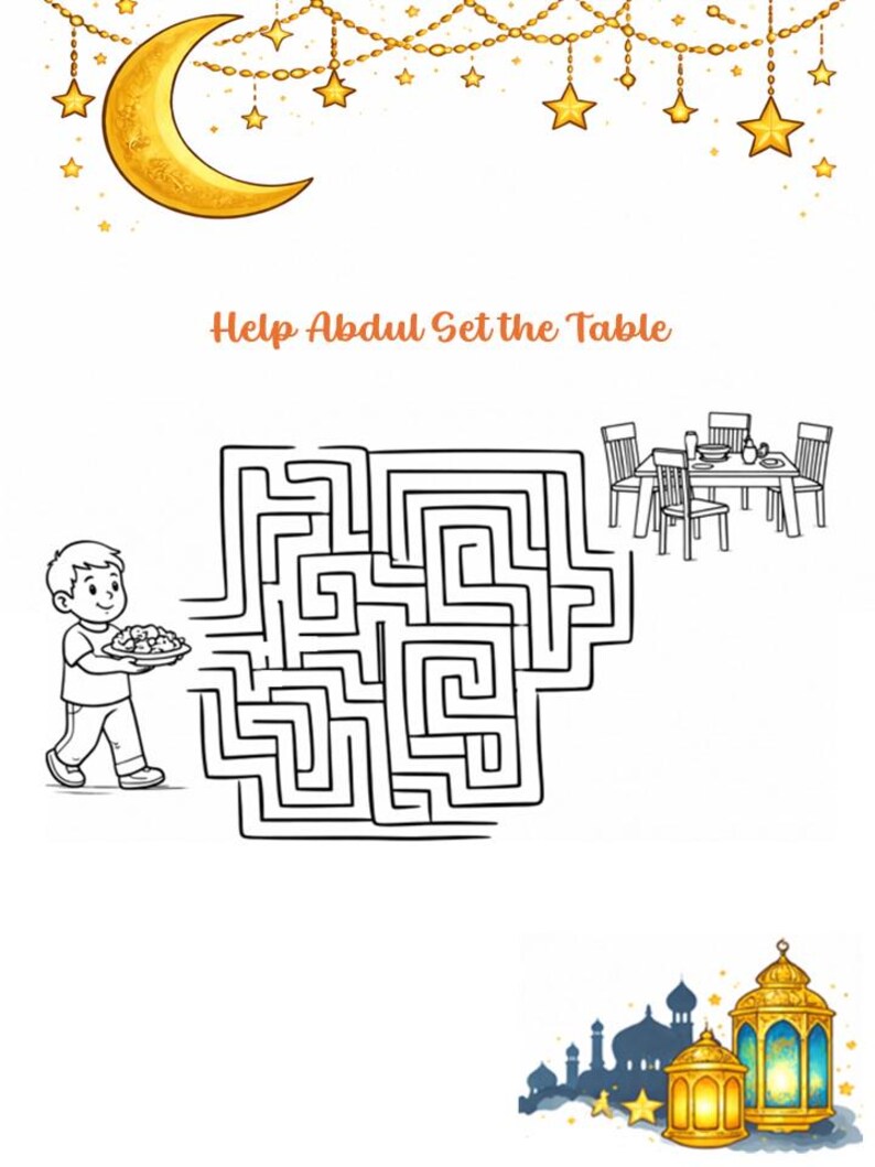 30 Ramadan Printable Activities for Kids - Etsy
