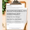 Mental Load List, Mental Load of Motherhood, Printable & Editable PDF ...