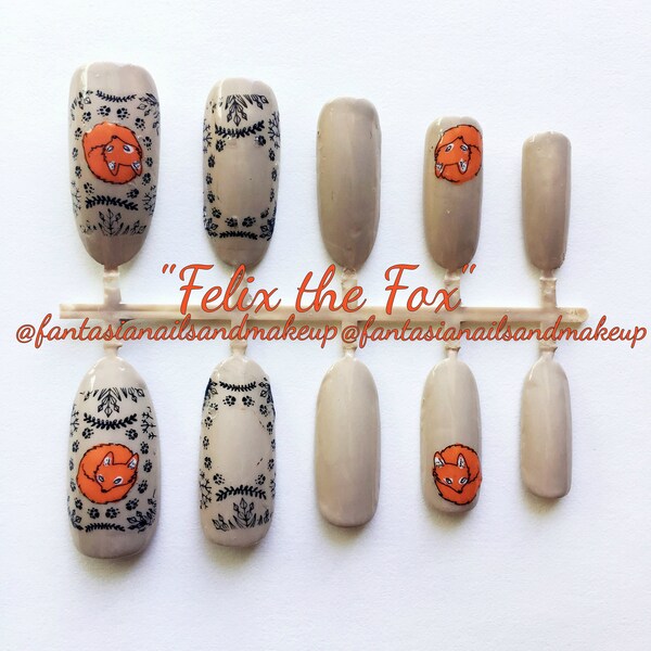 Fake Nails Set - Etsy