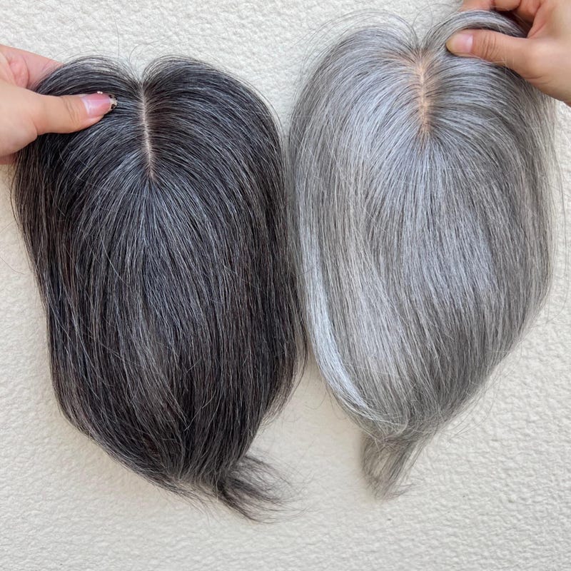 Human Hair Wigs for White Older Women - Etsy