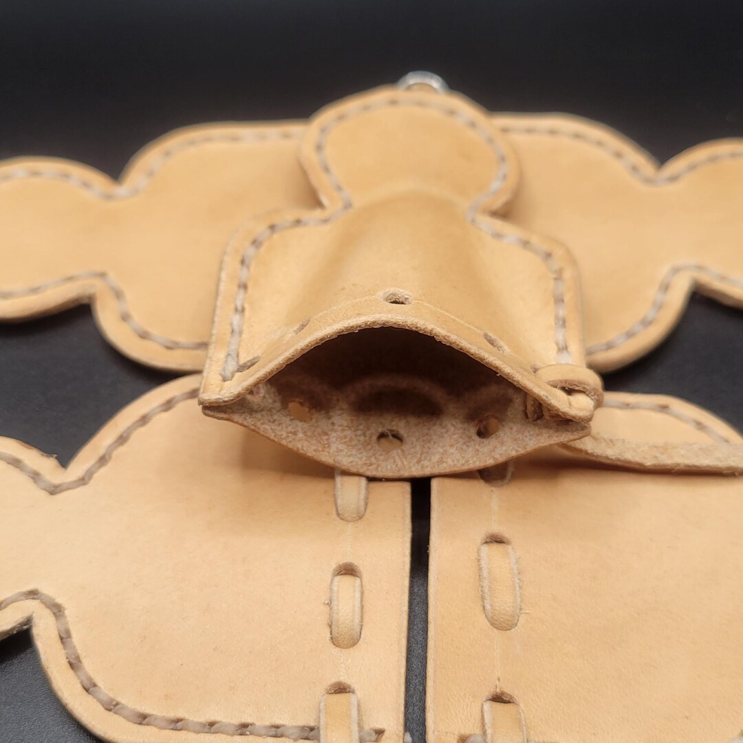 Handmade Leather Blank Talisman Pouch, DIY Sigil Charm Bag, Ritual ...