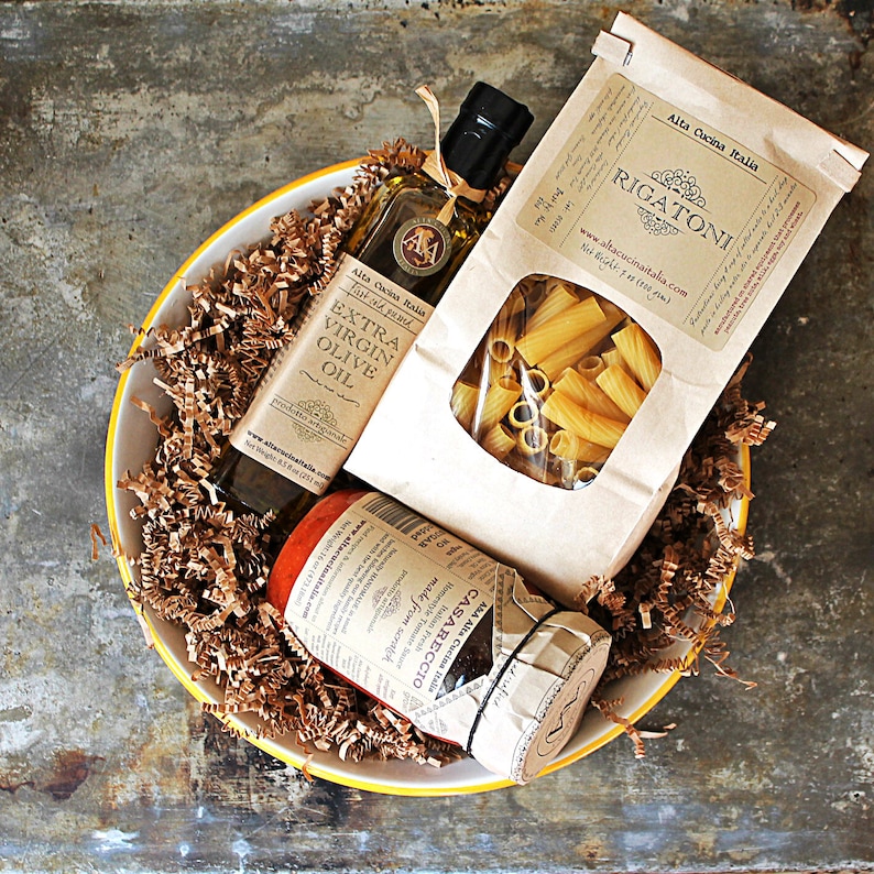 Italian Pasta Night Gift Set Newlyweds Gift Set Deluxe - Etsy