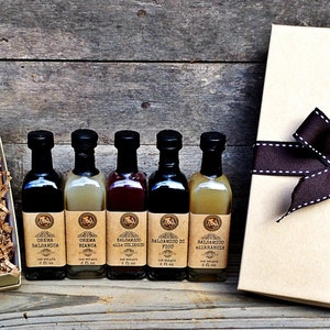 Balsamic Vinegar Glaze Sampler Gift Box - Holiday Gourmet Gift Box ...
