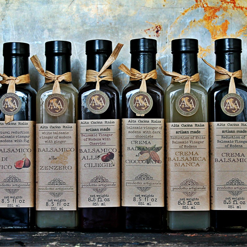 Olive Oil & Balsamic Sampler Kitchen Gift Box - Etsy