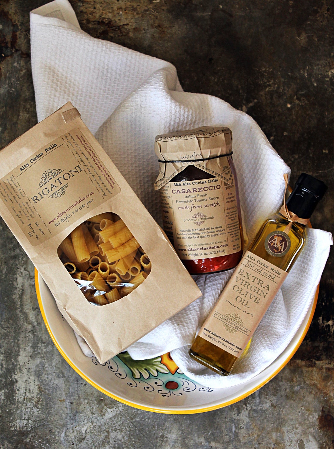 Italian Pasta Night Gift Set Newlyweds Gift Set Deluxe | Etsy