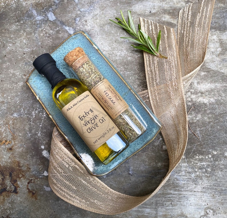 Olive Oil & Seasoning Blend Gift Set Gourmet Dipping Set - Etsy