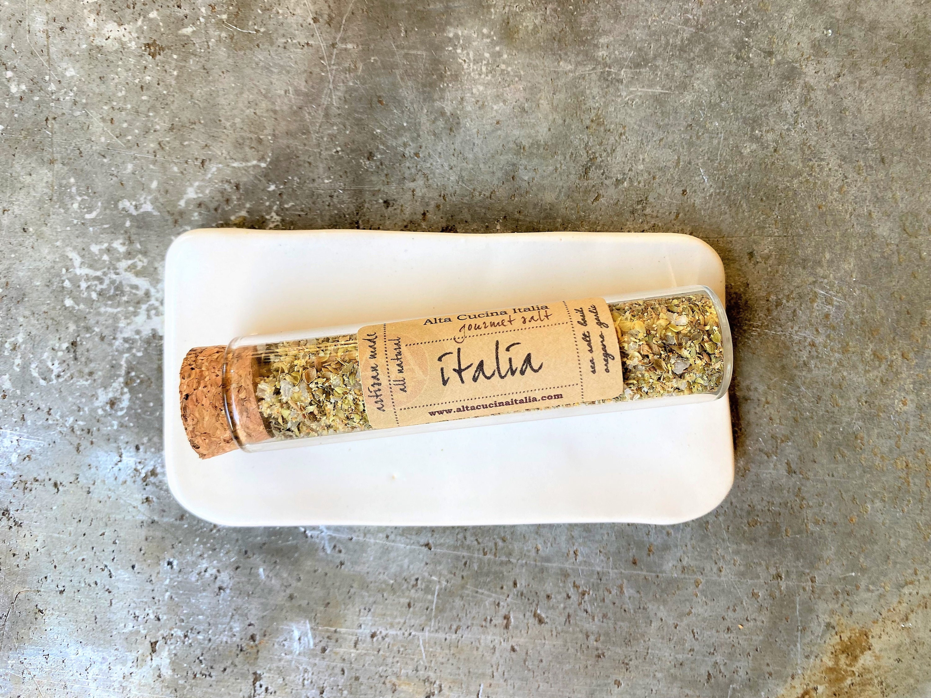 Gourmet Seasoning Salt Vial Gift Set-italian Seasonings Blends and ...