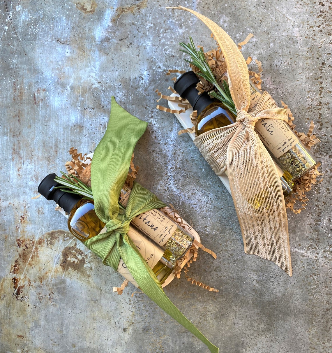 Olive Oil & Seasoning Blend Gift Set Gourmet Dipping Set - Etsy