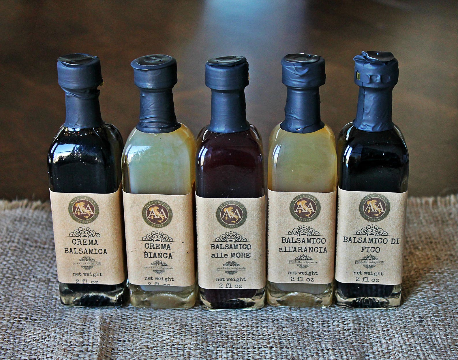 Olive Oil & Balsamic Mini Gift Set Oil and Vinegar Favors Italian ...