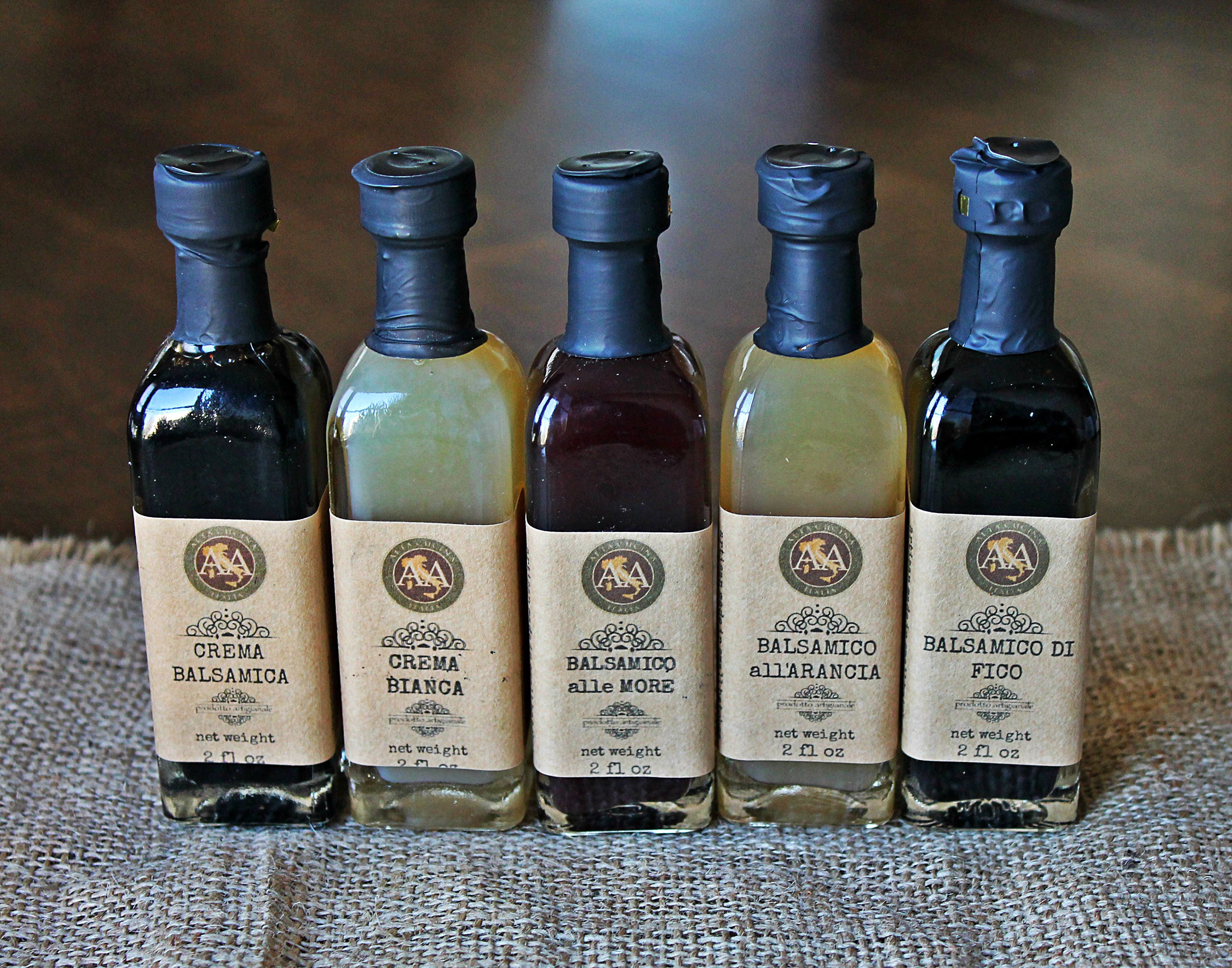 Olive Oil & Balsamic Mini Gift Set Oil and Vinegar Favors - Etsy