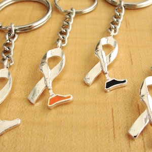 Amputee Awareness KEYCHAIN RING - Prosthetic Leg Awareness - Limb ...