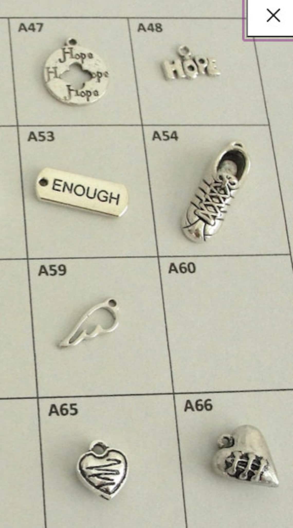 Add On Charm Add charm to bracelet purchased in shop | Etsy