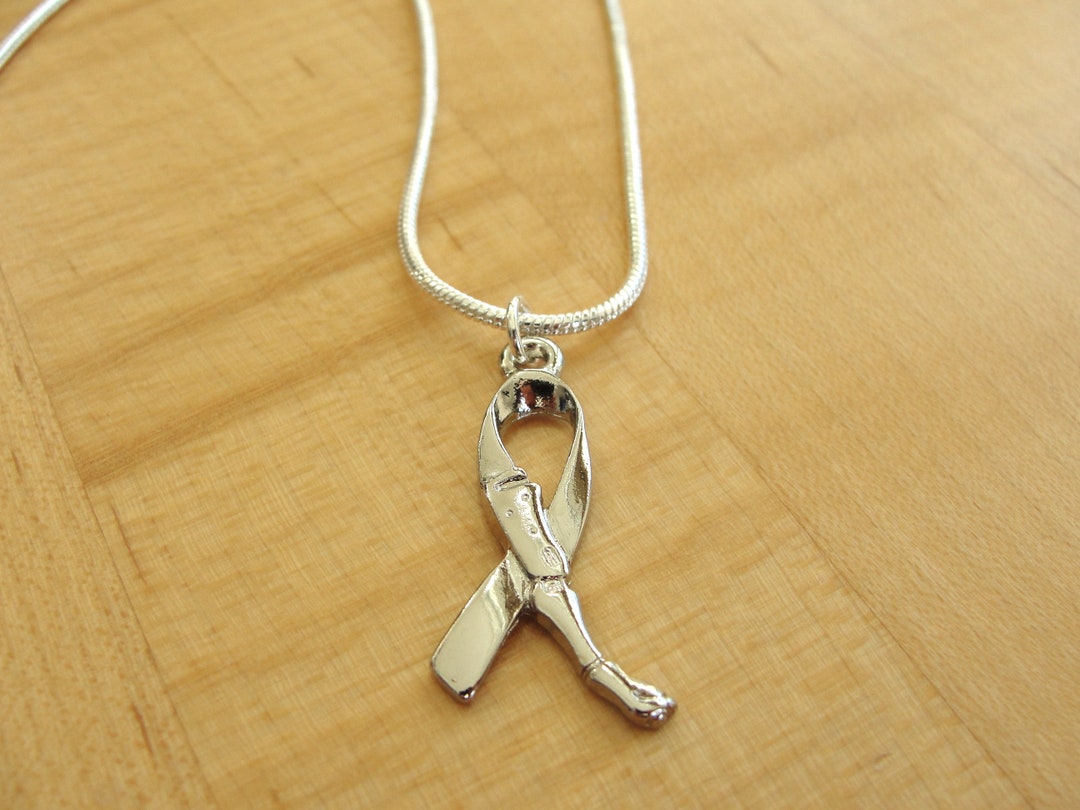 Amputee Awareness NECKLACE - Prosthetic Arm Awareness - Limb Difference ...