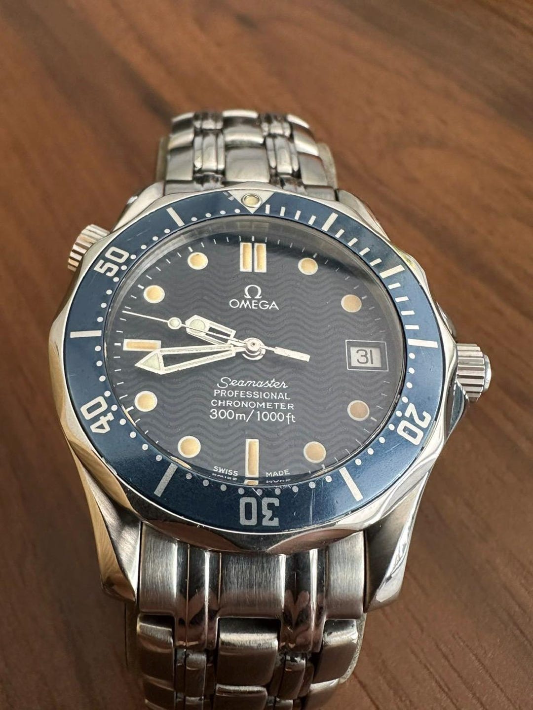 Omega Seamaster Professional Chronometer Diver 300m Automatic Date - Etsy