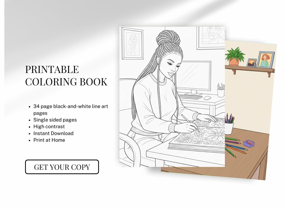 Adult Colouring Book - Coloring Love: Brave, on Her Own Terms ...
