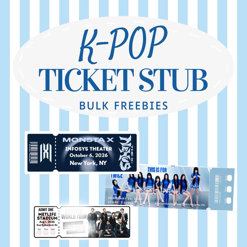 Kpop Fanmade Freebies - Etsy