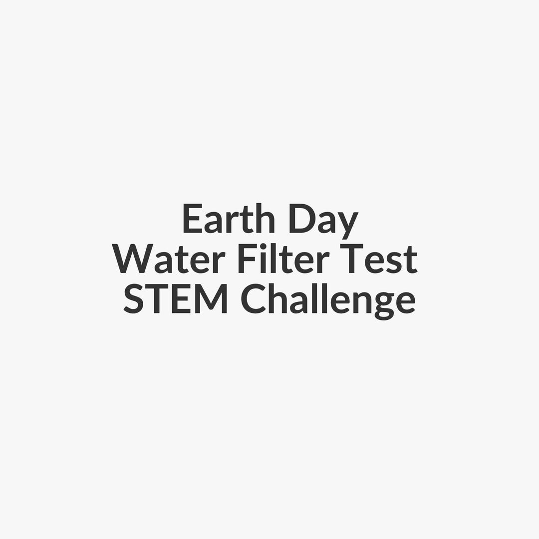 Water Filter Test STEM Challenge - Engineering Activity for Kids - Etsy