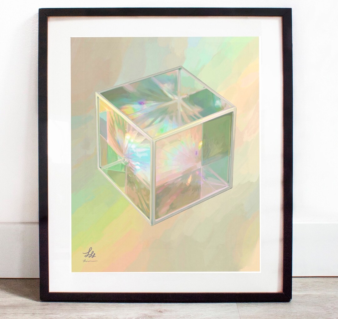 Platonic Sound, Cube, Platonic Solids, Earth Element, Light Painting - Etsy
