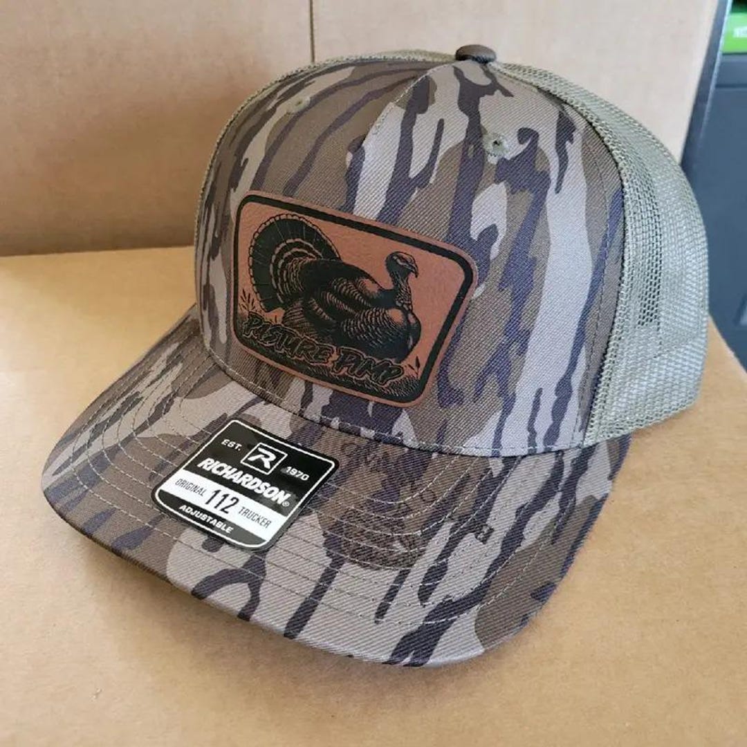 Pasture Pimp Turkey Hunting Hat – Embroidered Camo Trucker Cap - Etsy