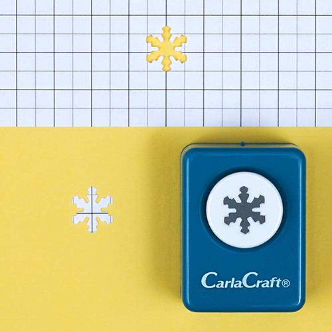 Snowflake Paper Punch - Small Size for Card Making - Etsy