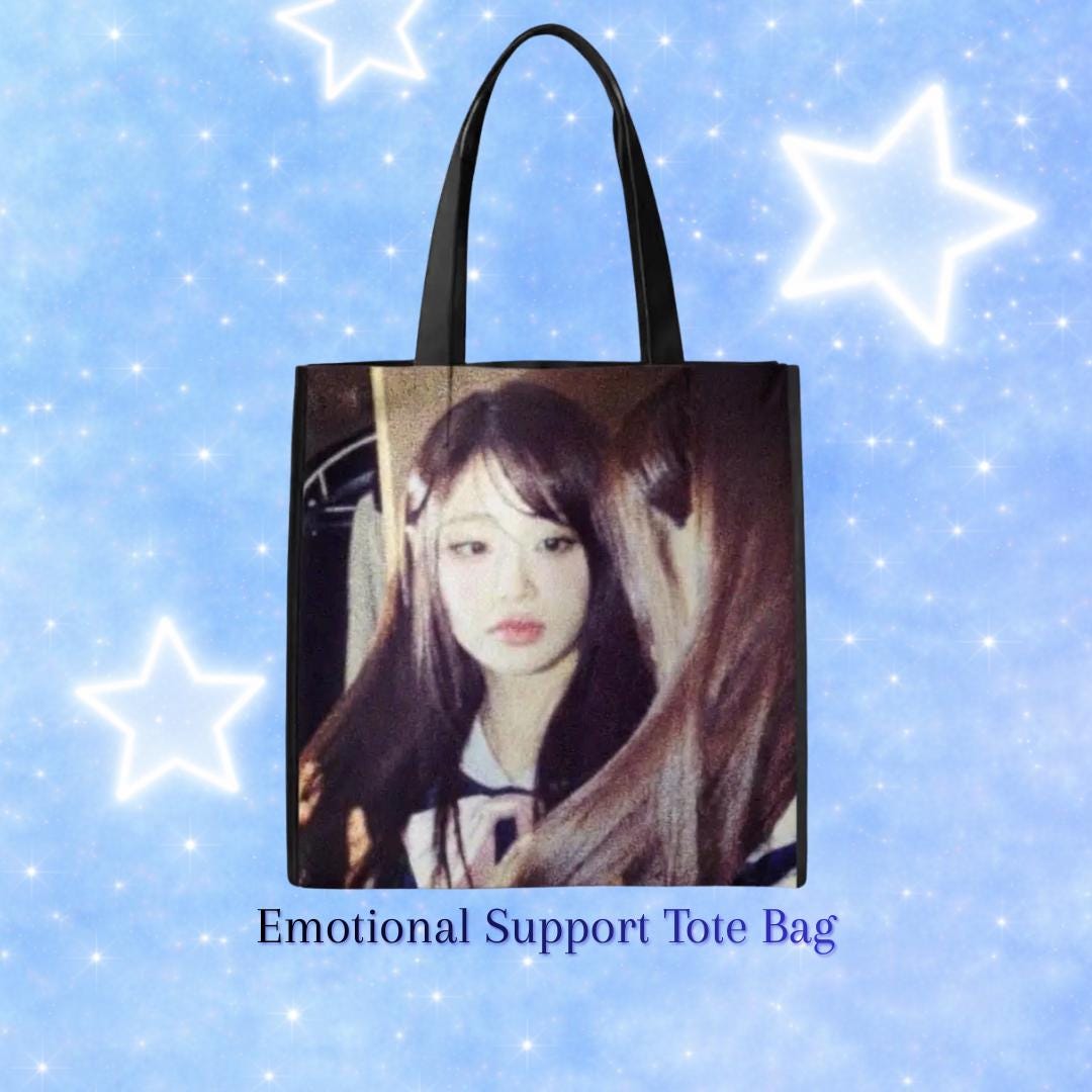 Customized Chuu Tote Bag | K-pop Fan Tote | Vintage Aesthetic Chuu Bag ...
