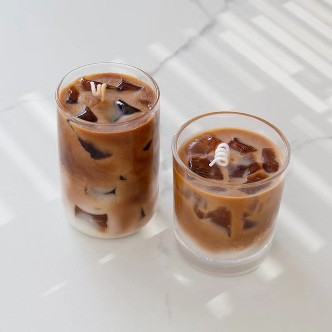 Cute Iced Coffee Candle Nature Soy Wax & Essential Oil Candle - Etsy