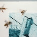 Limited Edition Fine Art Print. Urban Bees, Drypoint and Collagraph ...