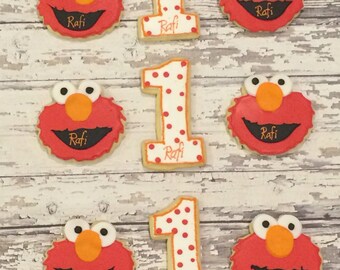 Elmo cookies | Etsy
