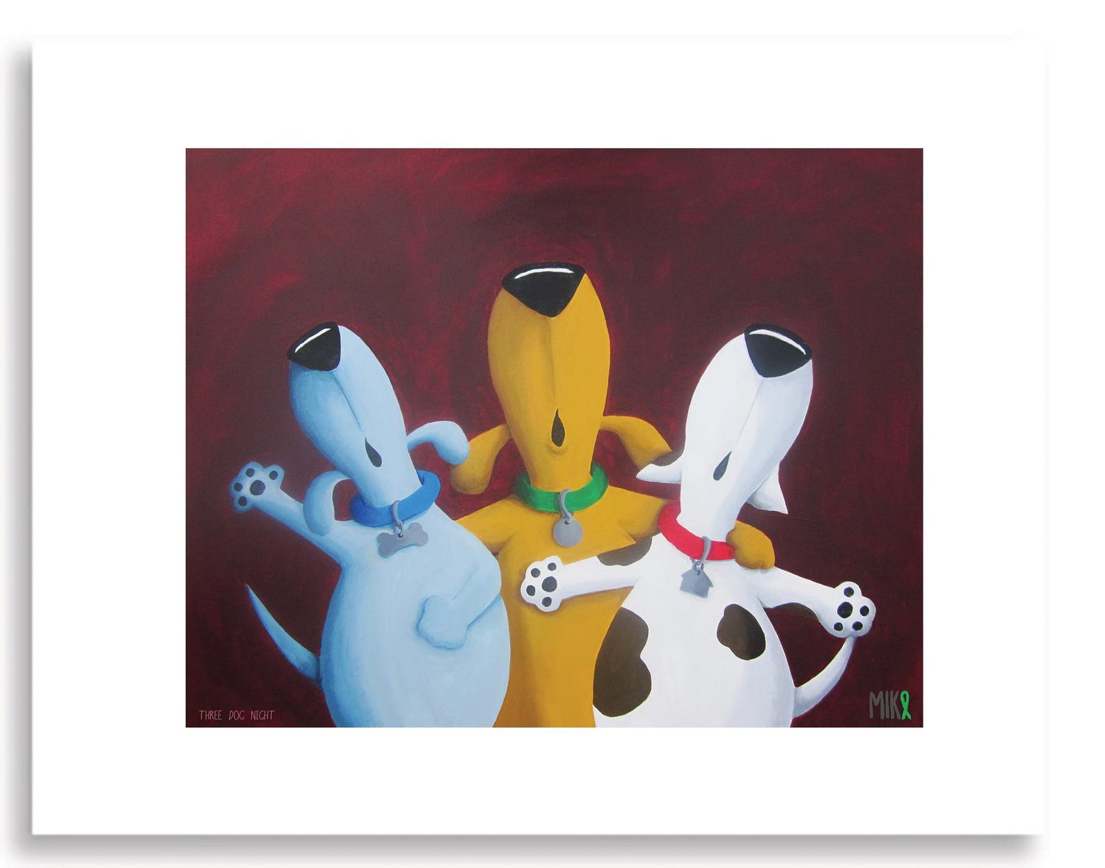 Three Dog Night Print - 11x14 Limited Edition Signed - Etsy