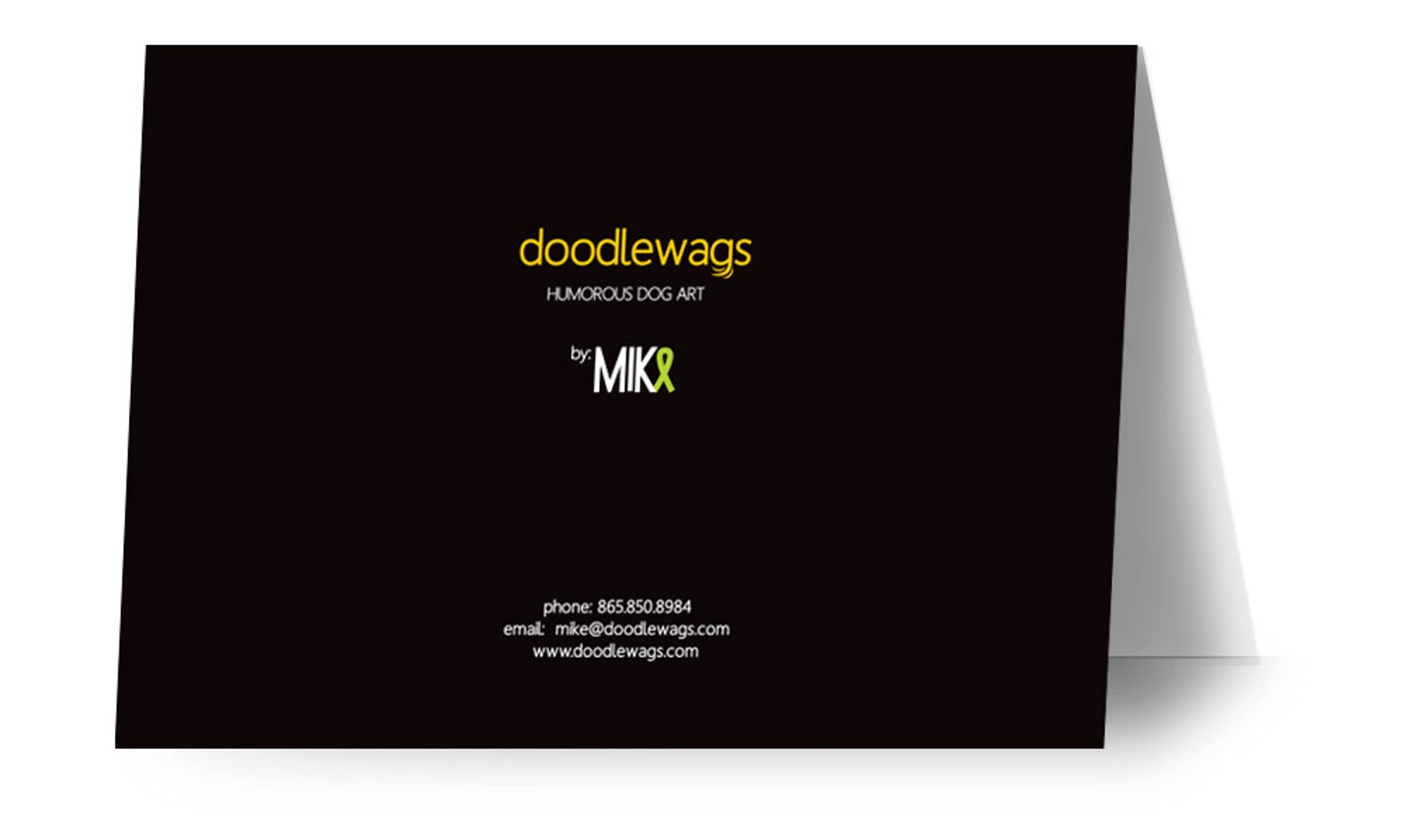 Greeting Cards - 6 Pack - Doodlewags "thinking of You" for Dog Lovers ...