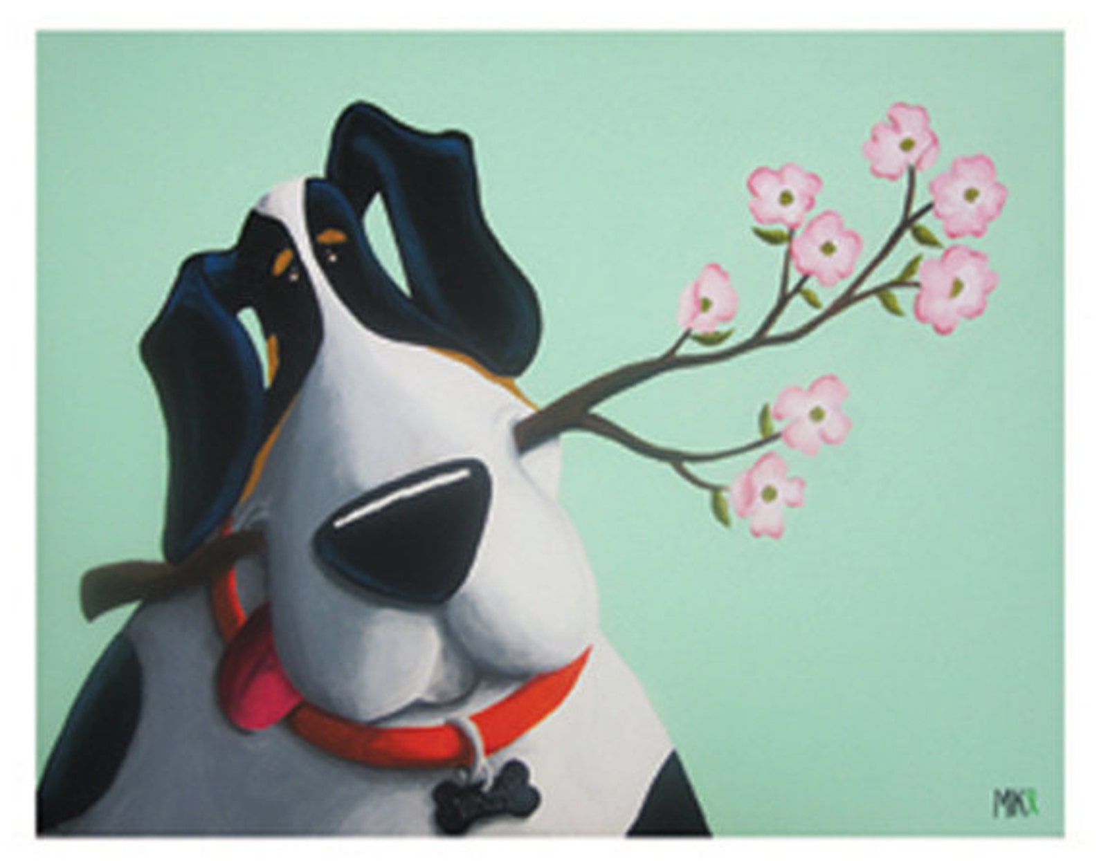 Funny Dog Art Print Dog Lover Vet Office Art Veterinarian - Etsy