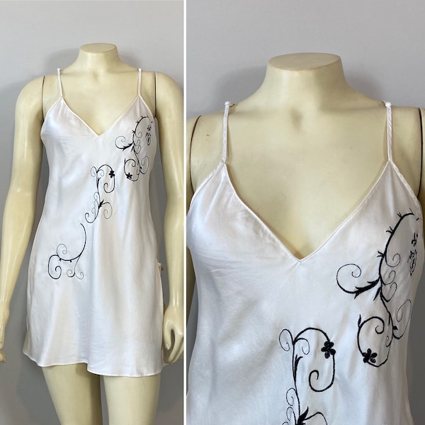Silk Nightgown - Etsy