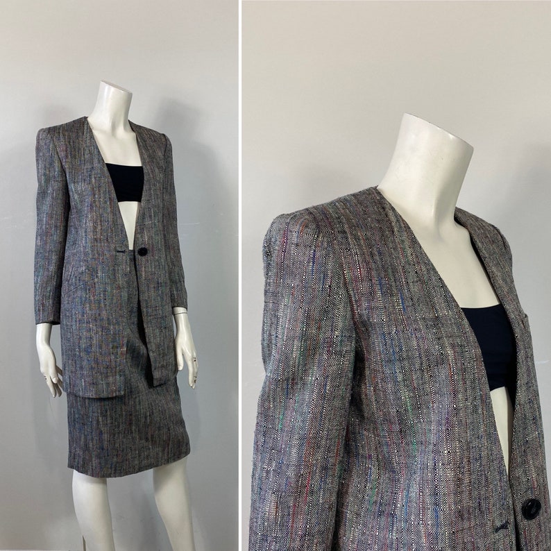 80s Christian Dior the Suit Power Suit| 80s DESIGNER SUIT| Women's ...