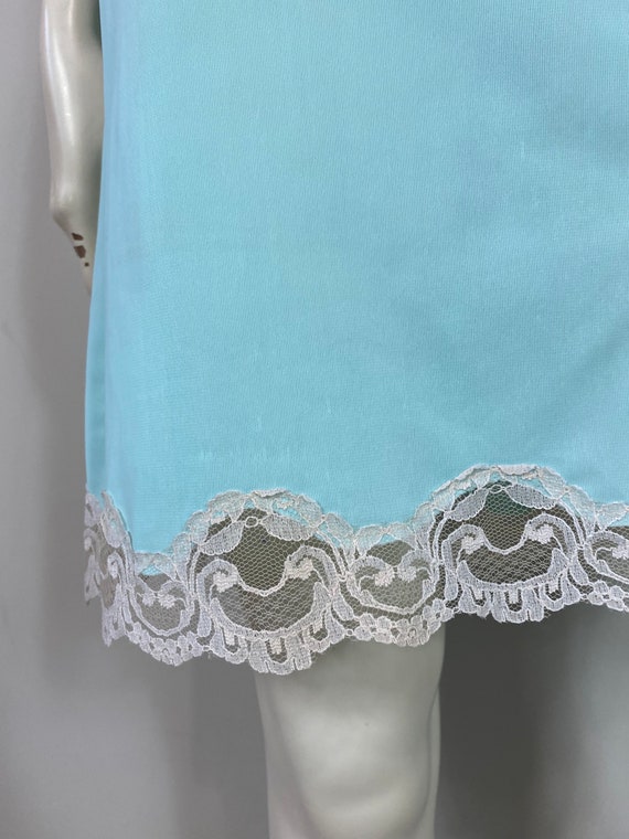 50s 1/2 Slip| 1950s Patricia Half Slip Embroidered Fl… - Gem